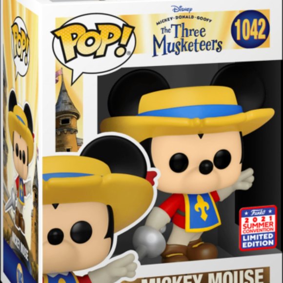 Funko | Toys | Funko Pop Disneys Mickey Mouse Three Musketeers 42 ...